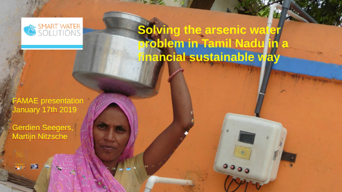 Solving the Arsenic water pollution in Tamil Nadu by Martijn Nitzsche ...
