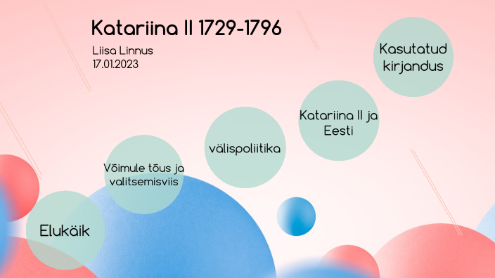 Katariina II by Liisa Linnus on Prezi