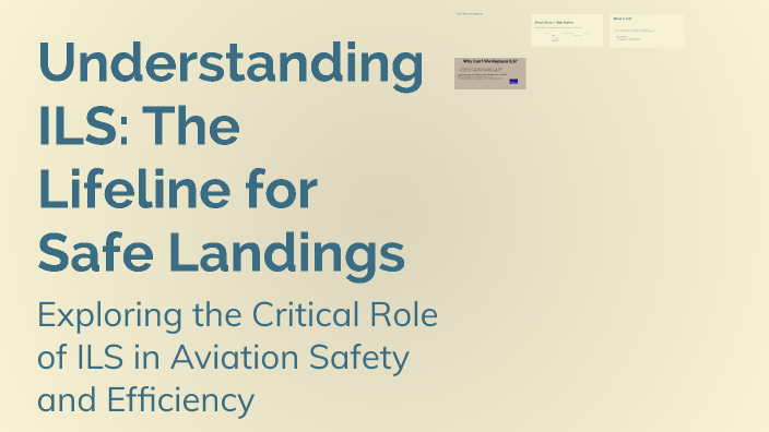 Understanding ILS: The Lifeline for Safe Landings by Abdul Aziz ...