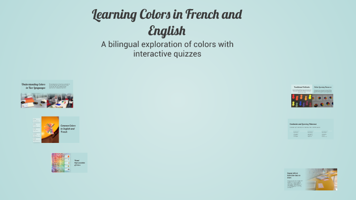Learning Colors in French and English by FaZe Lewis YT on Prezi