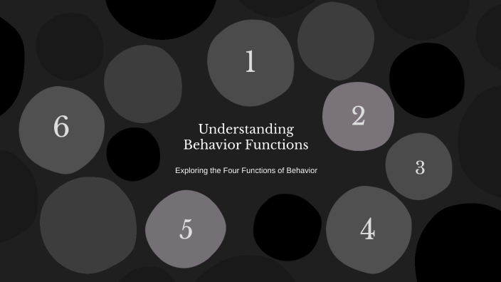Understanding Behavior Functions by Anna Farwell Farwell on Prezi