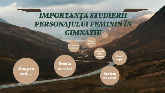 Importanța studierii personaului feminin în gimnaziu by Rus Marcela on ...
