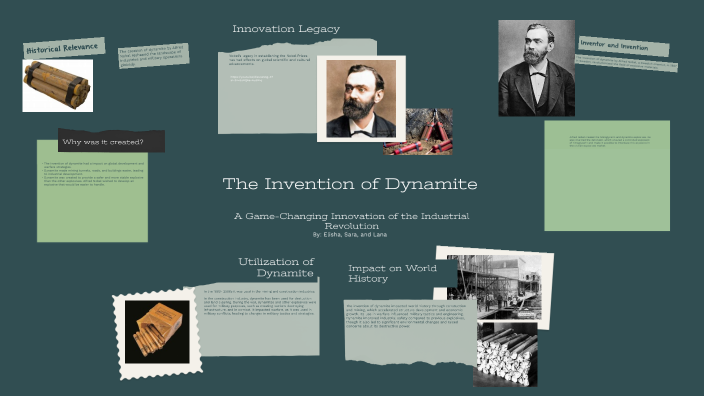 Invention of Dynamite by Elisha Caplan on Prezi