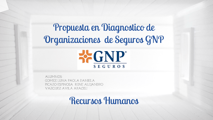 Propuesta en Diagnostico de organizaciones GNP by rene picazo on Prezi