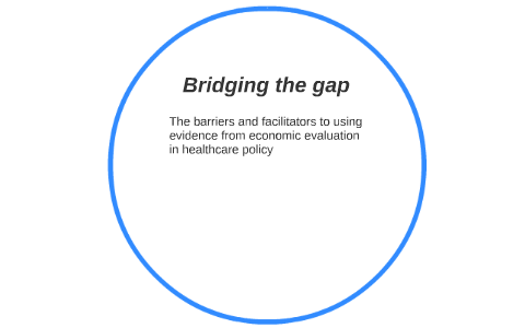 Bridging the gap by Greg Merlo