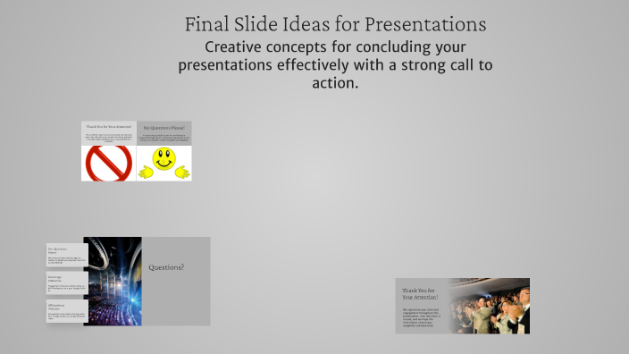 Final Slide Ideas for Presentations by Zalika Bi on Prezi