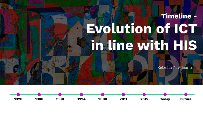 Timeline on the Evolution of ICT in line with Health Information System ...