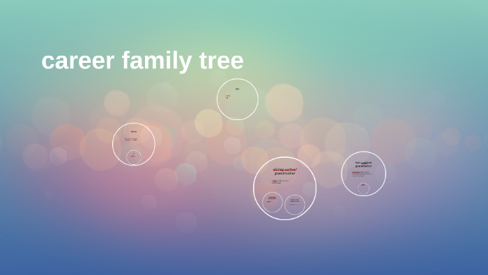 career family tree by Trinity Davenport on Prezi