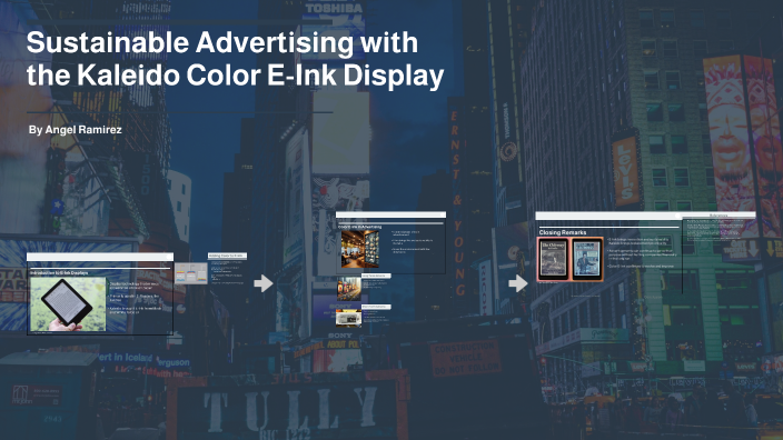 Advertising Implications of Kaleido Color E-Ink Display by A R on Prezi