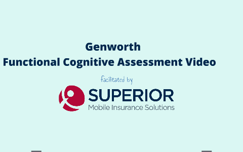 Functional Cognitive Assessment Training by Katie Gannon on Prezi