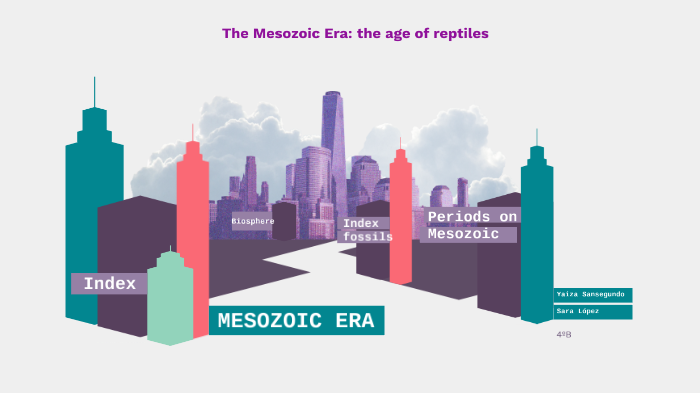 The Mesozoic Era: the age of reptiles by on Prezi