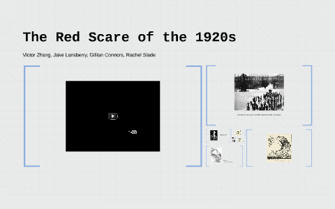 Red Scare of the 1920s by Messy Tiger on Prezi