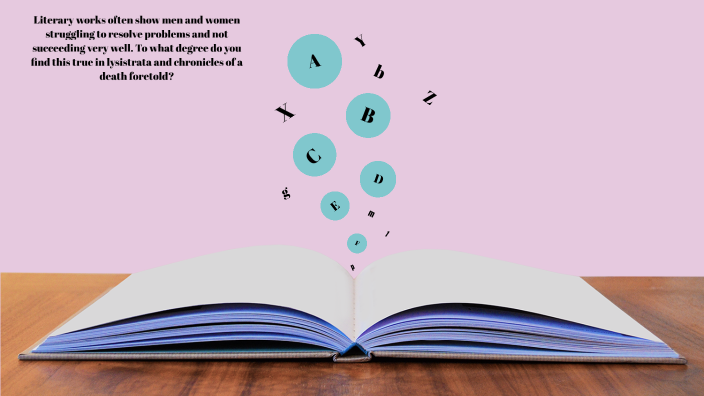 IB land & Lit final project Chromicles of a death foretold and ...