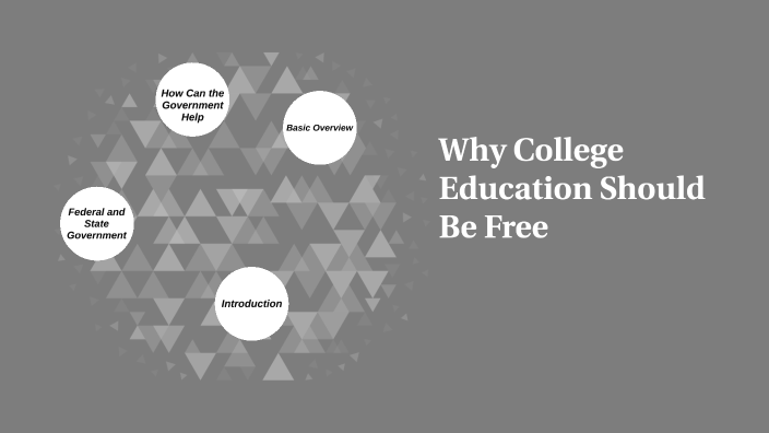 Why College Education Should Be Free by gaby silva on Prezi