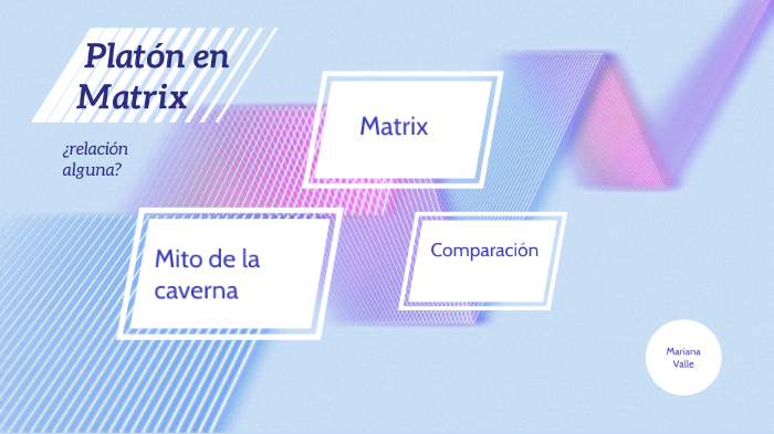 Matrix y Platón by Mariana Valle on Prezi