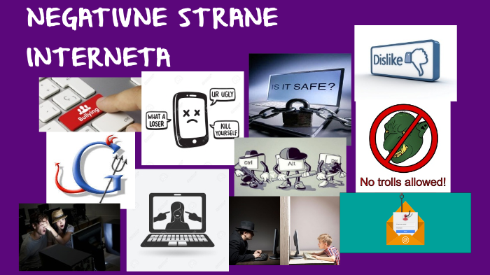 Negativne strane interneta by barang perdu on Prezi