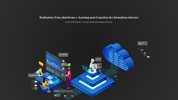 Réalisation d’une plateforme E-learning pour la gestion des formations internes by Fatima ...