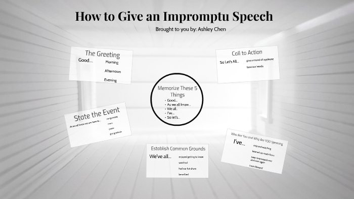 How to Give an Impromptu Speech by 1000038396 page on Prezi