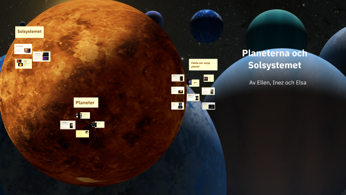 Planeterna och Solsystemet by inez turesson on Prezi