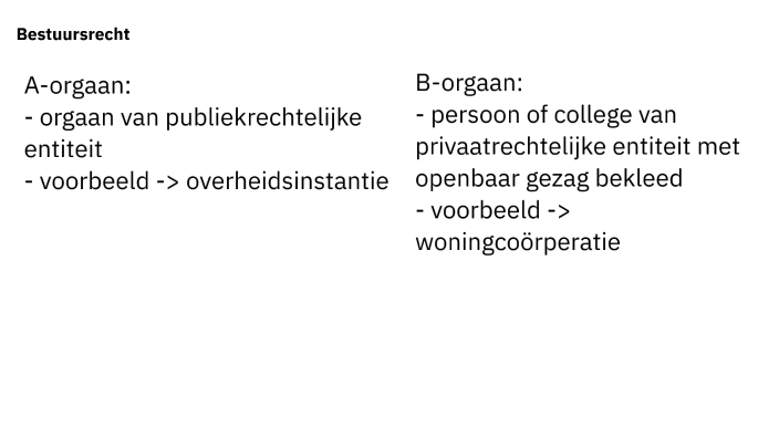 Beschikking -> - Besluit gericht op specifieke persoon/groep - Maar ...