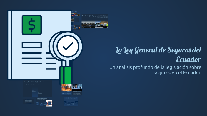La Ley General de Seguros del Ecuador by JENNIFER KATERINE CHIMBORAZO ...