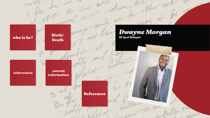 dwayne morgan biography by mekayel miki on Prezi