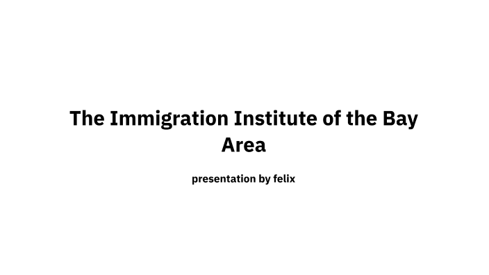 ccdc presentation by Felix Long on Prezi