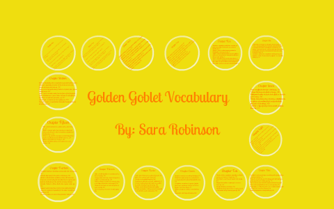Vocabulary Golden Goblet by Sara Robinson on Prezi