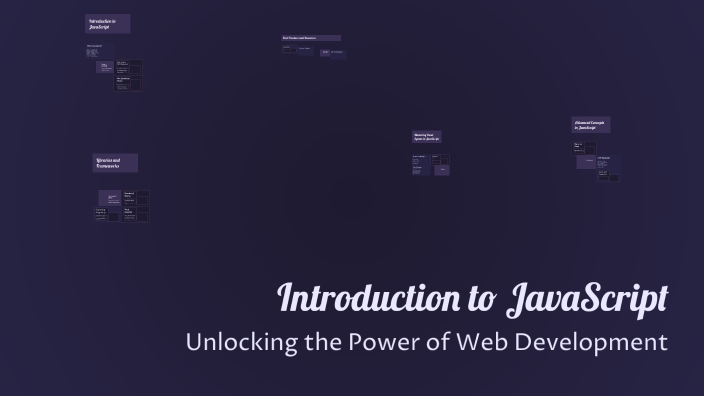 Introduction to JavaScript by Gokul Manivel on Prezi