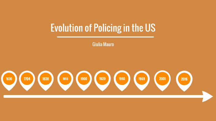 evolution of policing in the us by giulia mauro on Prezi