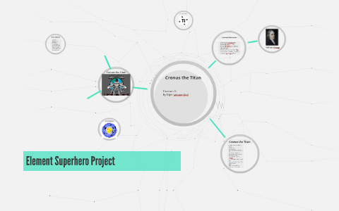 Element Superhero Project by elijah labowe-stoll