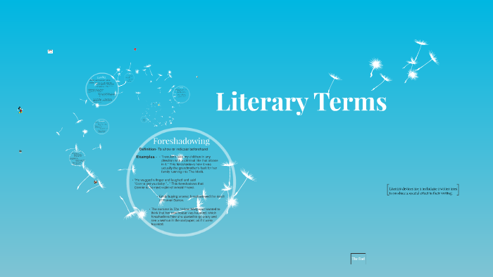 Literary Terms by Madison Buckle on Prezi
