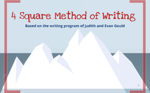 4 Square Writing Method by Alyssa Day on Prezi