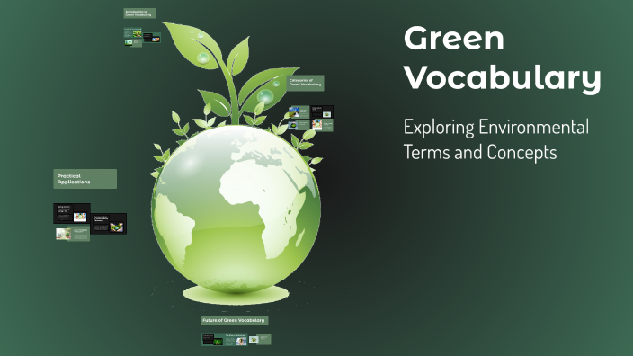 Green Vocabulary by Angel Alvarez on Prezi
