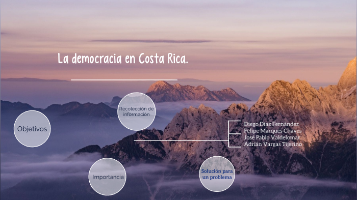 La democracia en Costa Rica en el 2018. Un estudio del caso de la ...