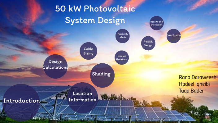 50 kW Photovoltaic System Design by katbeh bader on Prezi