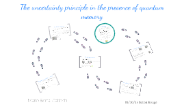 The uncertainty principle in the presence of quantum memory by Mario Berta on Prezi