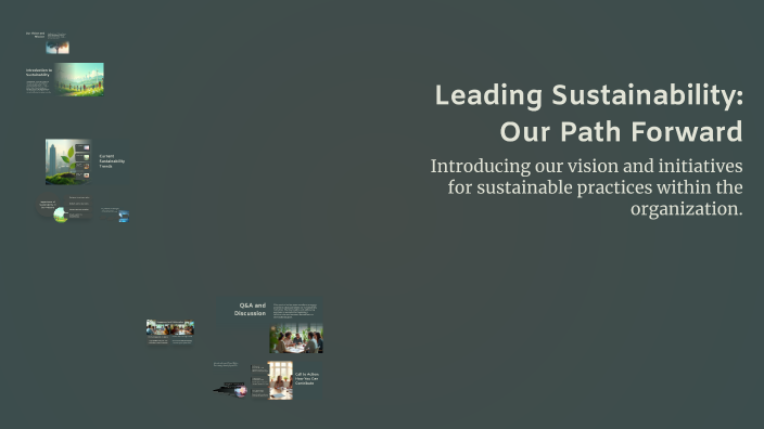 Leading Sustainability: Our Path Forward by Nomathemba Mhlanga on Prezi