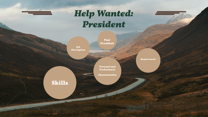 Help Wanted: President by Robert Crawford on Prezi