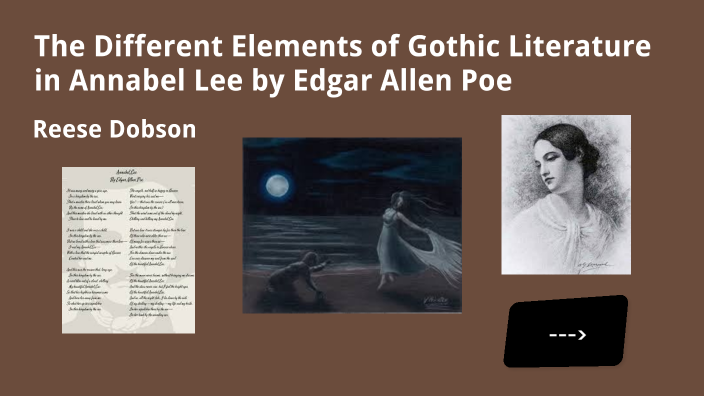 The Different Elements of Gothic Literature in 'Annabel Lee' by Edgar ...