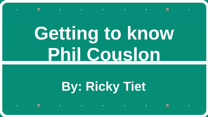 Getting to know by Ricky Tiet