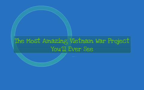 The Most Amazing Vietnam War Project You'll Ever See o.o by Ellie Clark