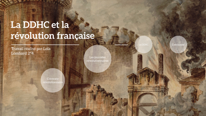 La DDHC et la révolution française by Lola Lombard on Prezi