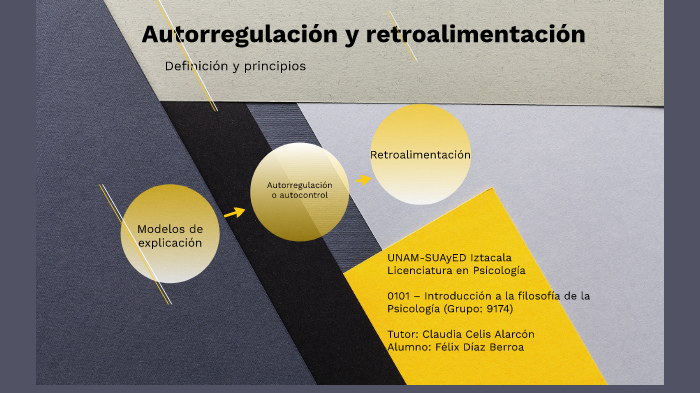 Autorregulación y retroalimentación by Félix Alexander Díaz Berroa on Prezi