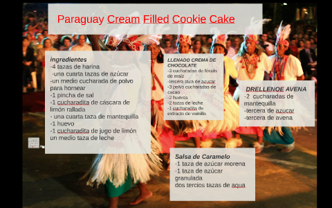 Paraguay Cream Filled Cookie Cake by jackie lucero on Prezi