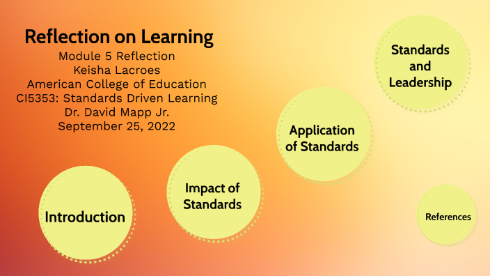 CI5353: Module 5 Reflection by Keisha Lacroes on Prezi