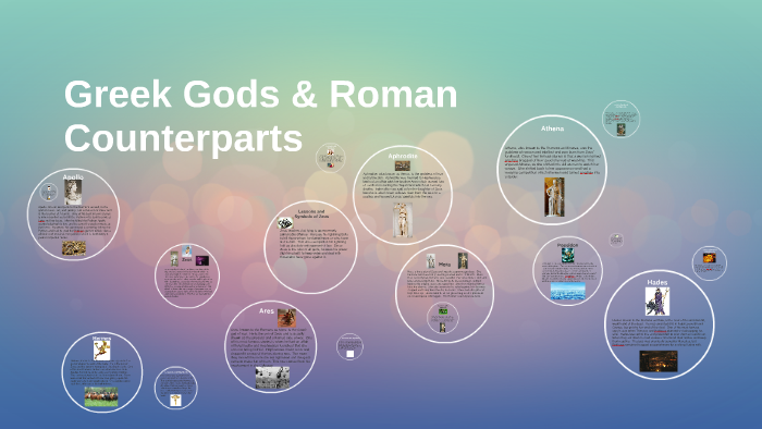 Greek Gods & Roman Counterparts by Ross Elliott on Prezi