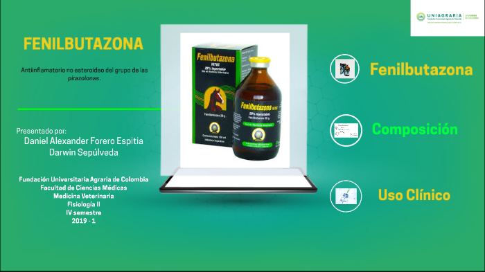 fenilbutazona - Fármaco MV by Doris Alarcón on Prezi