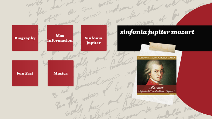 Musica Sinfonia Jupiter by Kiara Iriarte on Prezi