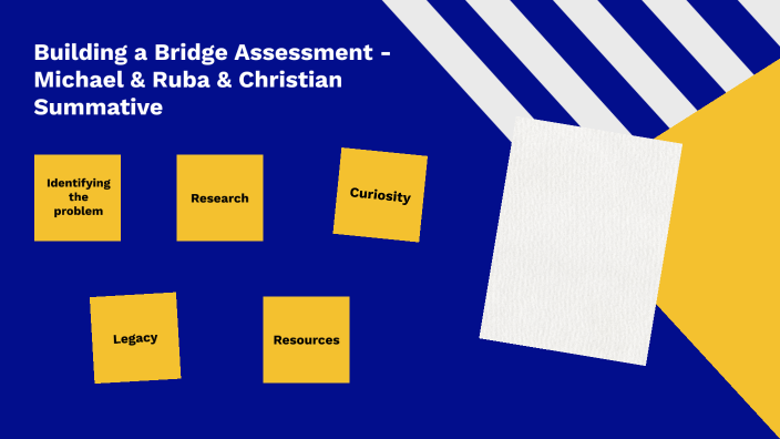 Building a Bridge Assessment - Michael & Ruba & Christian Summative by ...